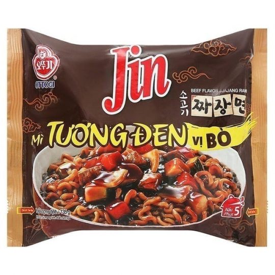 Top 10 Mì Tương Đen Gói ngon nhất hiện nay (Koreno, Paldo, Samyang ...